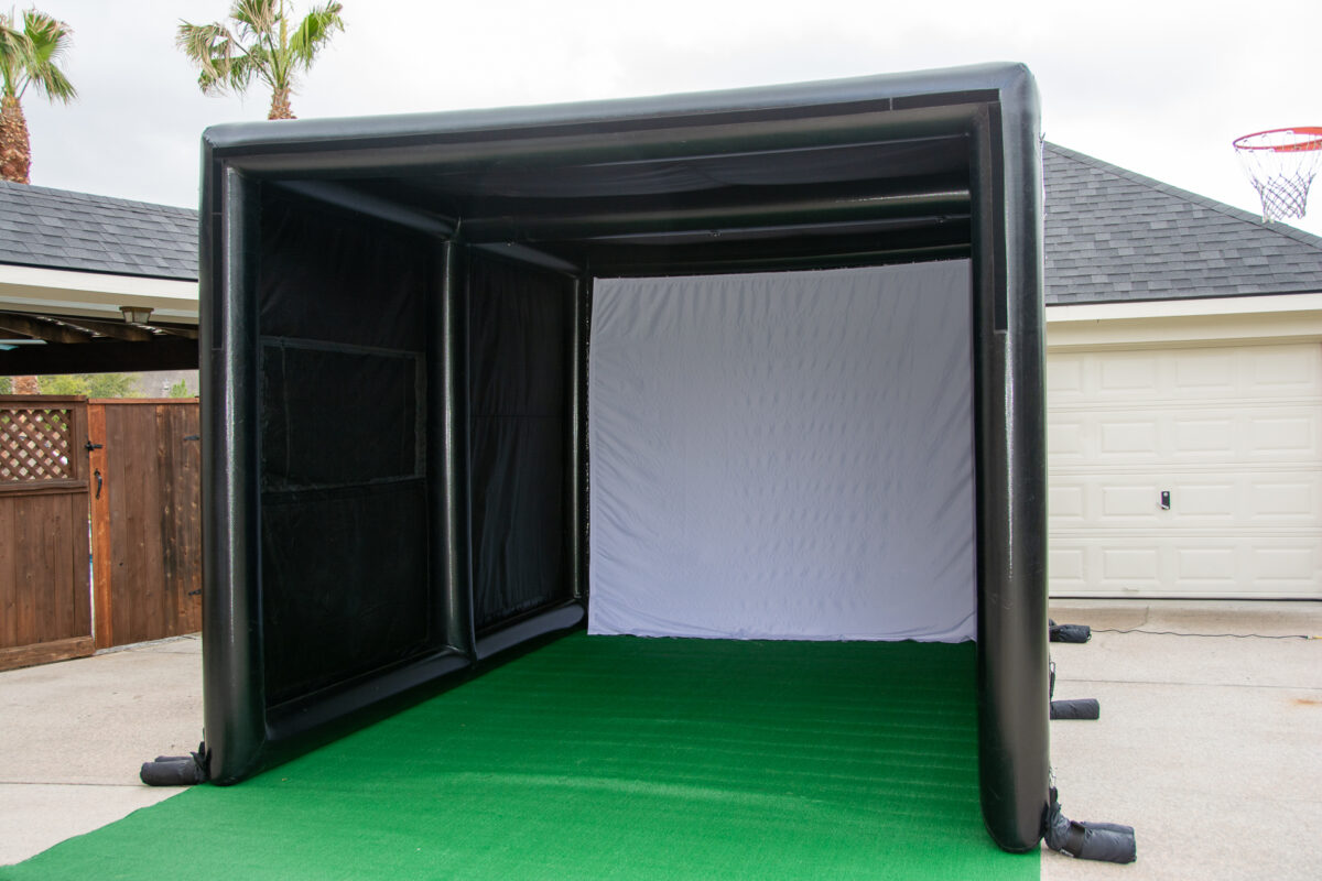 Inflatable Golf Simulator Enclosure - All Sports Inflatables