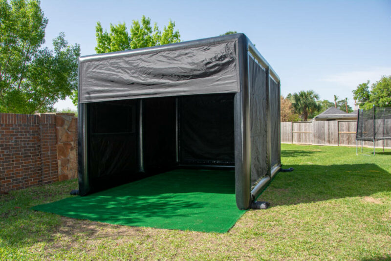 Portable Golf Simulator Enclosure - All Sports Inflatables