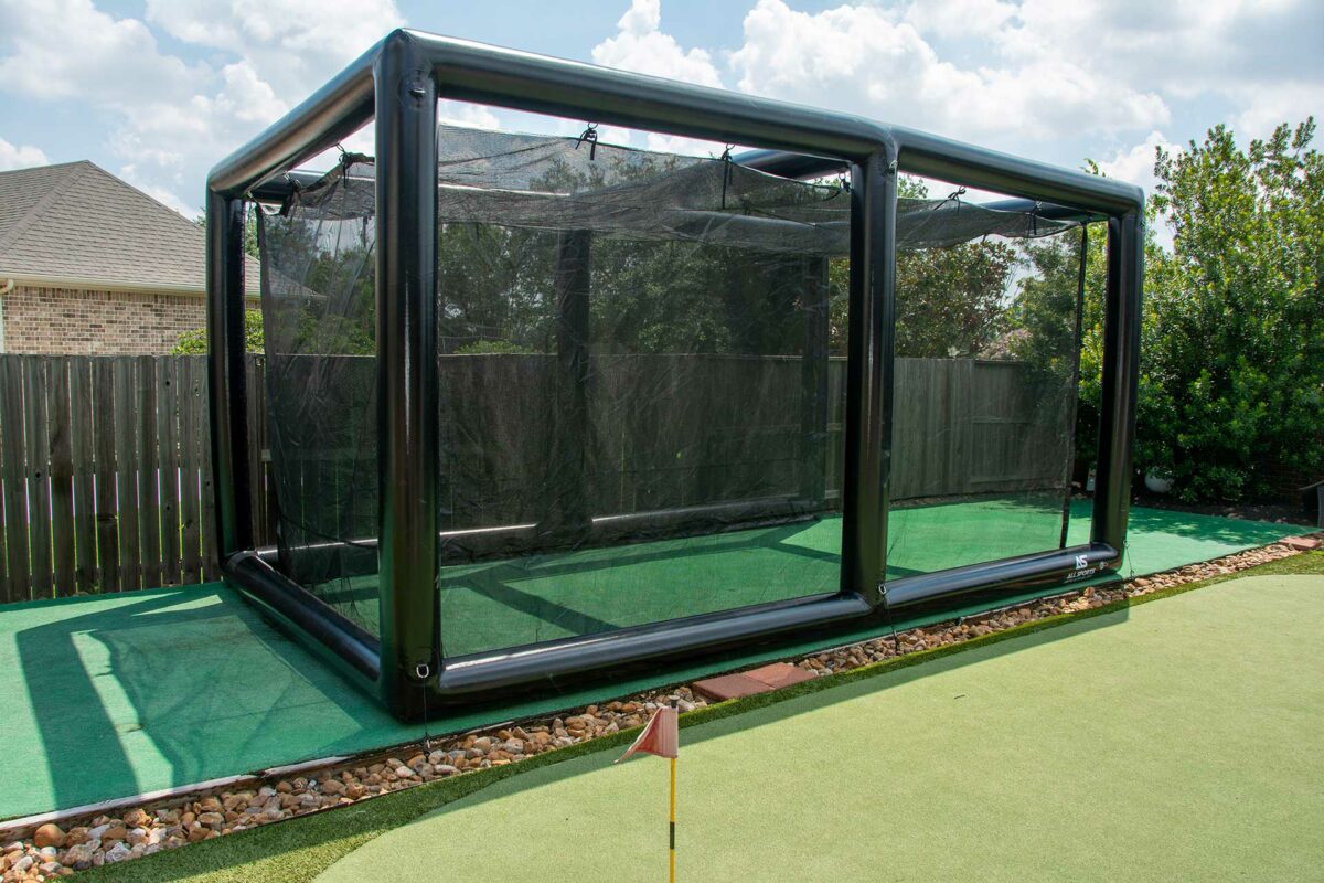 Inflatable Golf Hitting Cage - All Sports Inflatables