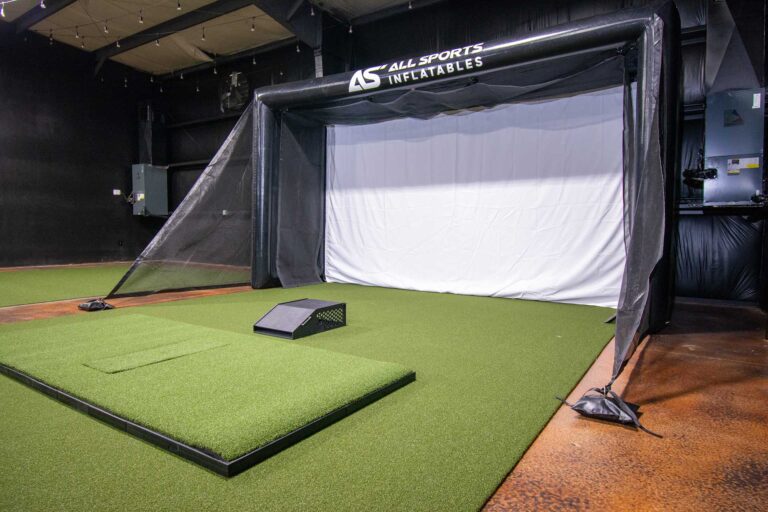 Inflatable Golf Simulator Bays - All Sports Inflatables