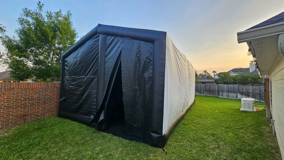 Inflatable Golf Simulator Enclosure - 18x30 - All Sports Inflatables