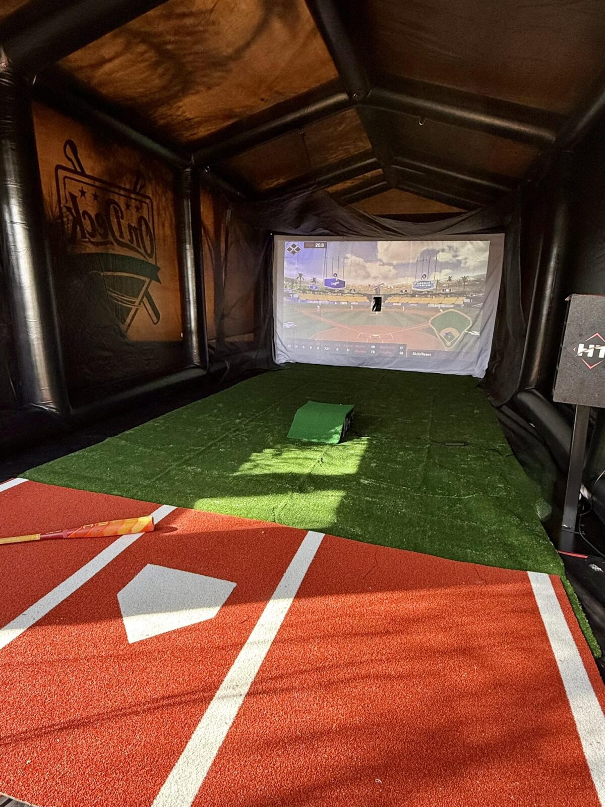 Introducing the First Portable Inflatable Baseball Simulator Experience ...